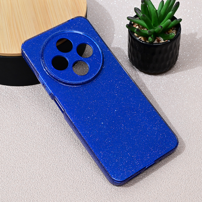 Zastitna maska (futrola) Sparkle Dust - Xiaomi Redmi 14C/Redmi A4 tamno plava