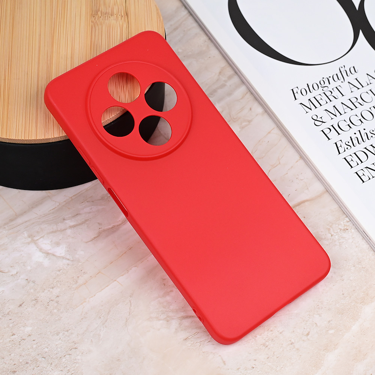 Zastitna maska (futrola) Teracell Giulietta - Xiaomi Redmi 14C/Redmi A4 mat crvena