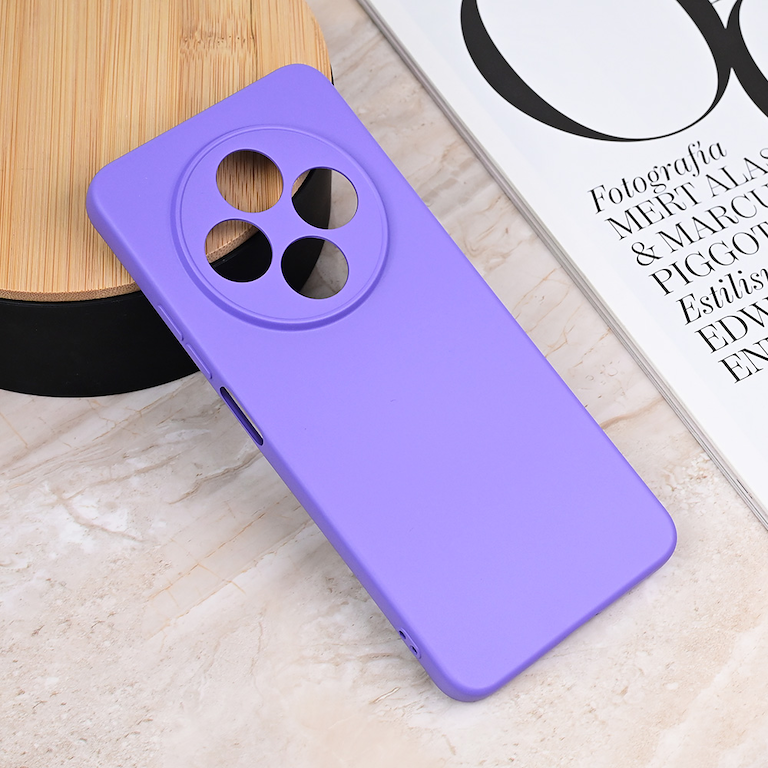 Zastitna maska (futrola) Teracell Giulietta - Xiaomi Redmi 14C/Redmi A4 mat ljubicasta