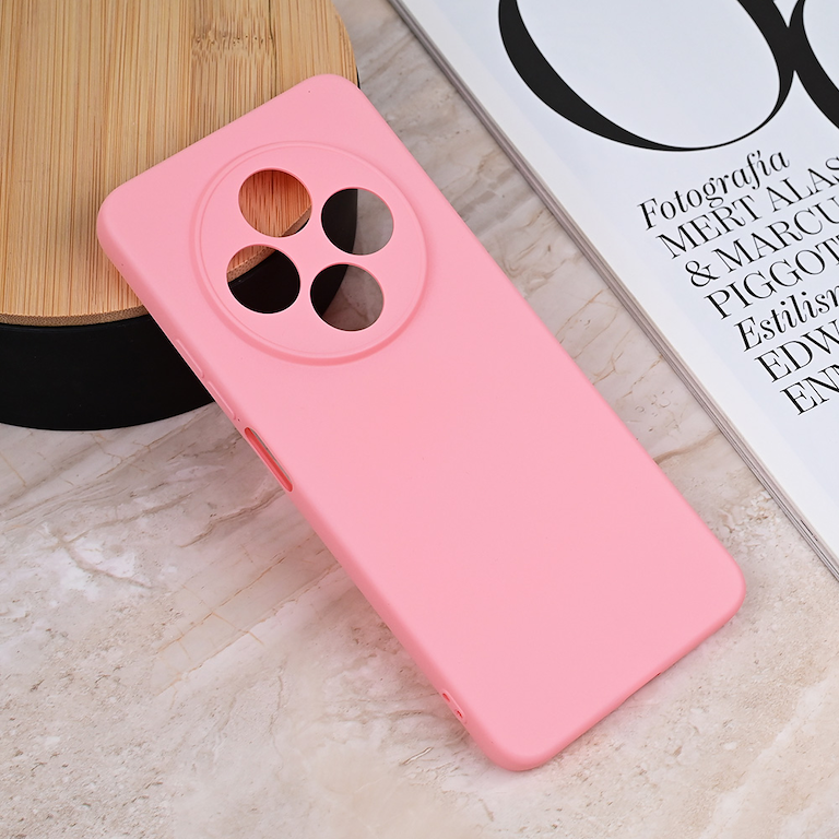 Zastitna maska (futrola) Teracell Giulietta - Xiaomi Redmi 14C/Redmi A4 mat roze
