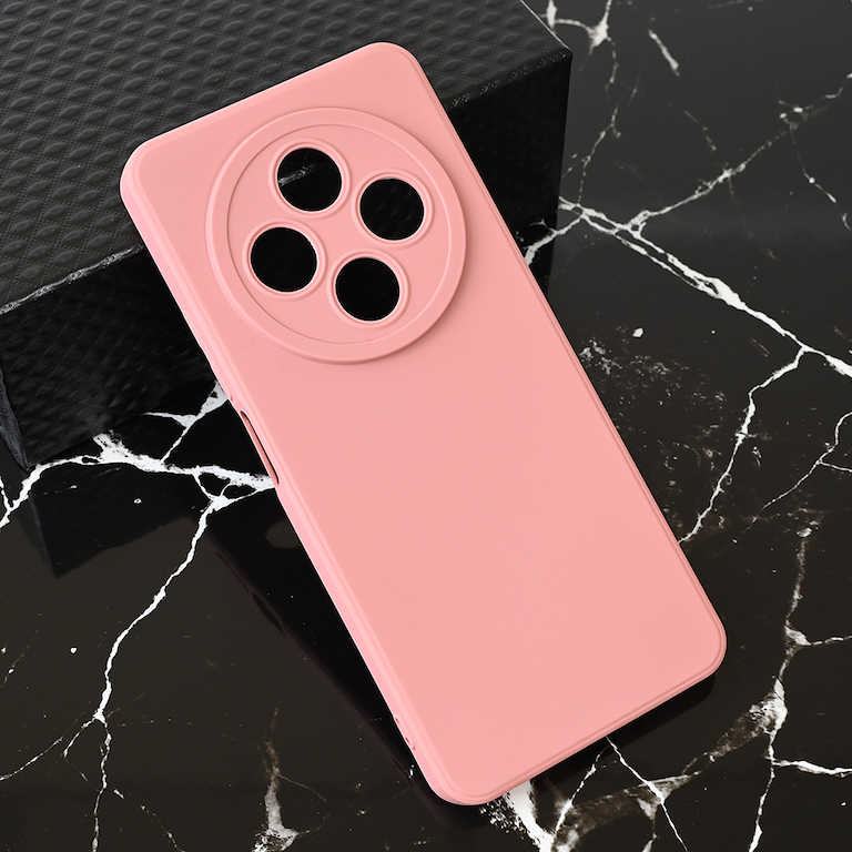 Zastitna maska (futrola) Teracell Giulietta - Xiaomi Redmi 14C/Redmi A4 mat tamno roze
