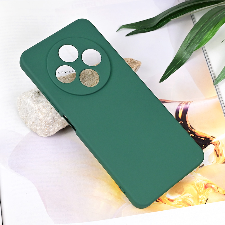 Zastitna maska (futrola) Teracell Soft Velvet - Xiaomi Redmi 14C/Redmi A4 tamno zelena