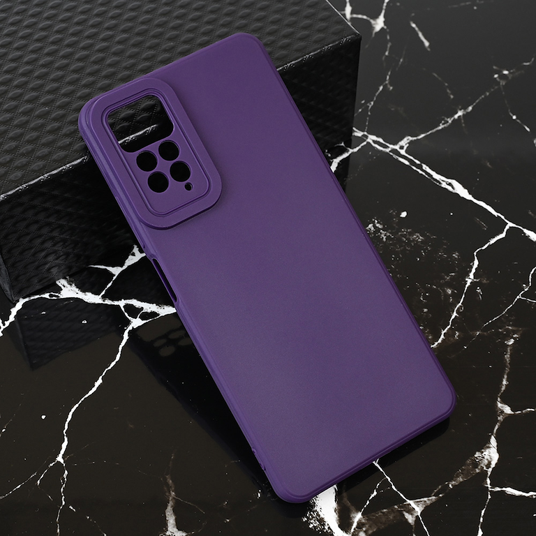 Zastitna maska (futrola) Teracell Giulietta - Xiaomi Redmi Note 11 Pro 4G/5G/Note 12 Pro 4G (EU) mat tamno ljubicasta