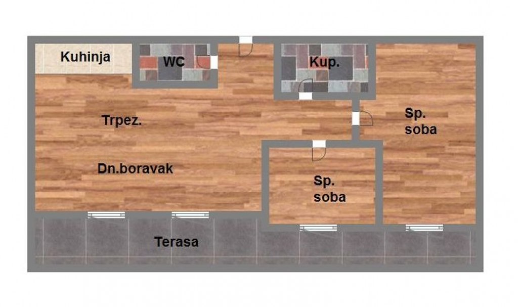 S pdv-om-trosoban N. Naselje