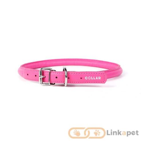 Collar ogrlica za pse okrugla pink – 17cm- 20cm