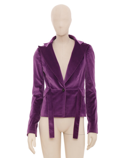Costume National plišani vintage blejzer
