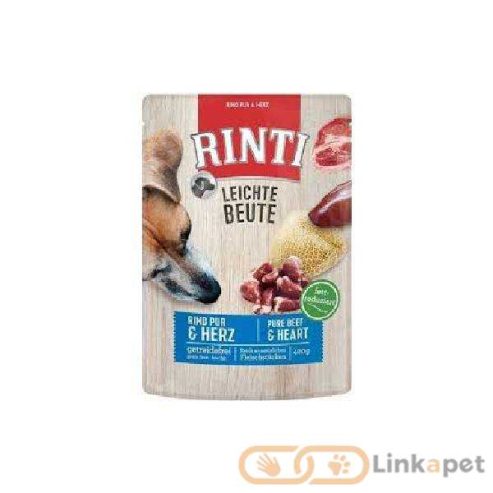 RINTI hrana za pse – čista govedina i srca – 400gr