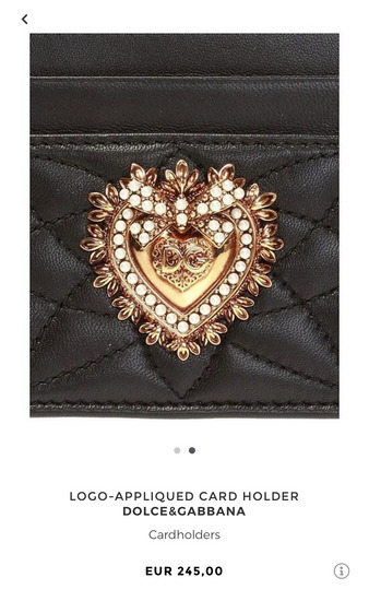 Original Dolce Gabanna cardholder