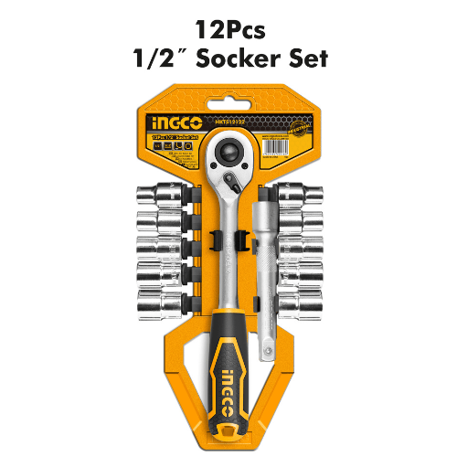 Ingco HKTS12122 Set nasadnih ključeva 1/2 12 delova