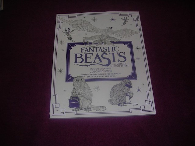 Fantastic Beasts - Bojanka magicnih bica