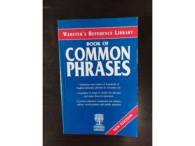 Book of common phrases