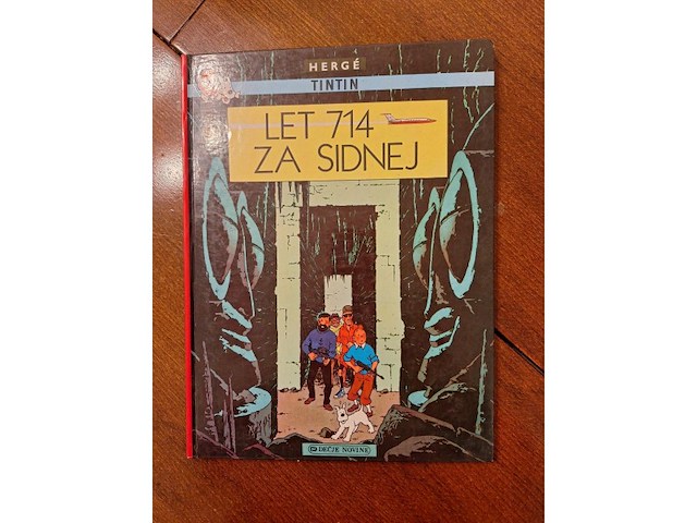 LET 714 ZA SIDNEJ - TINTIN-HERGE