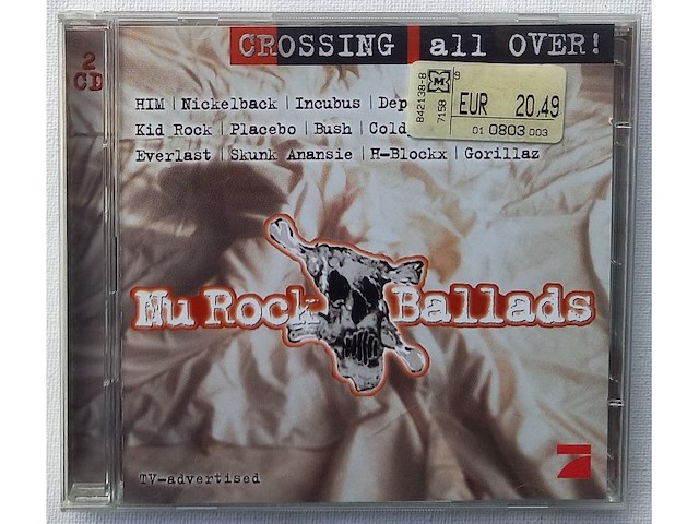 Various – Crossing All Over! - Nu Rock Ballads (2 CD)