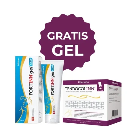 Tendocolinn kolagen + Gratis Fortinn cold gel