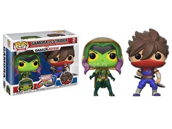 Figura Funko POP! Capcom vs Marvel 2-PACK Gamora vs Strider