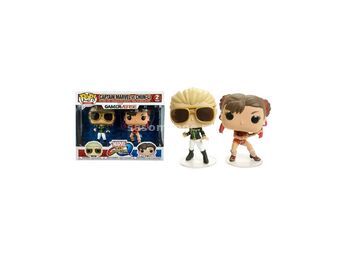 Figura Funko POP! Capcom vs Marvel 2-PACK Captain Marvel vs Chun-Li (Player 2)