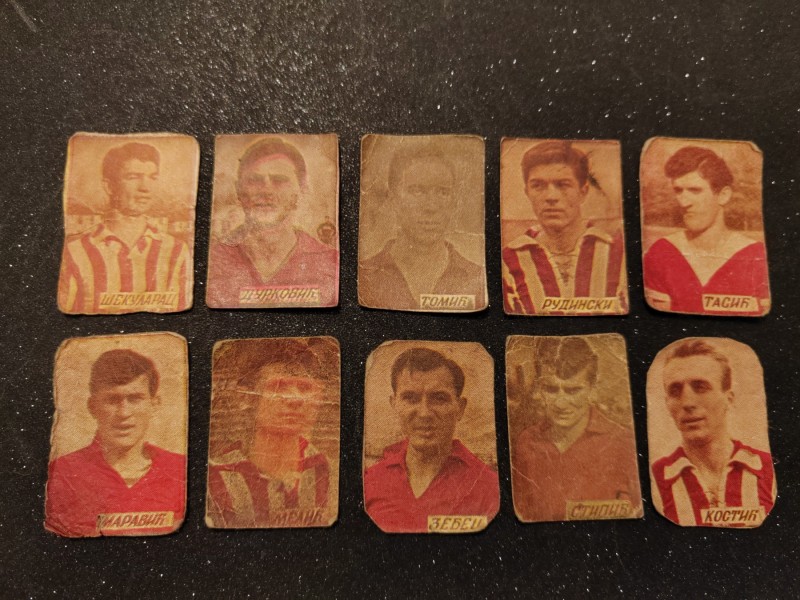 FK CRVENA ZVEZDA / LOT SLICICA IZ 1960. ILI 1961.