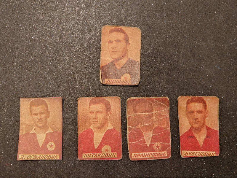 FK RADNICKI BEOGRAD / LOT SLICICA IZ 1960. ILI 1961.