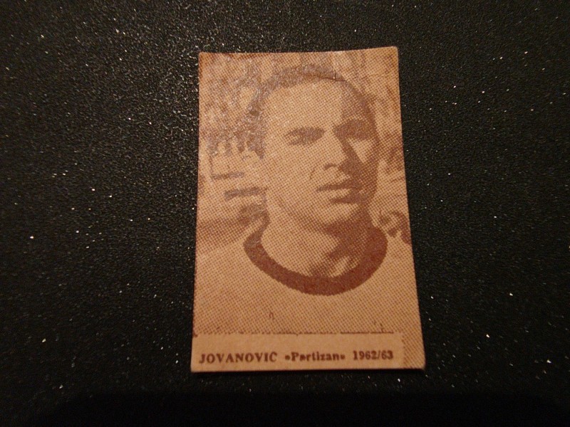 DRAGOSLAV JOVANOVIC / FK PARTIZAN 1962/1963