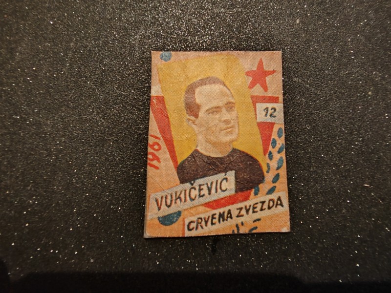 DRAGOMIR VUKICEVIC / FK CRVENA ZVEZDA 1961.