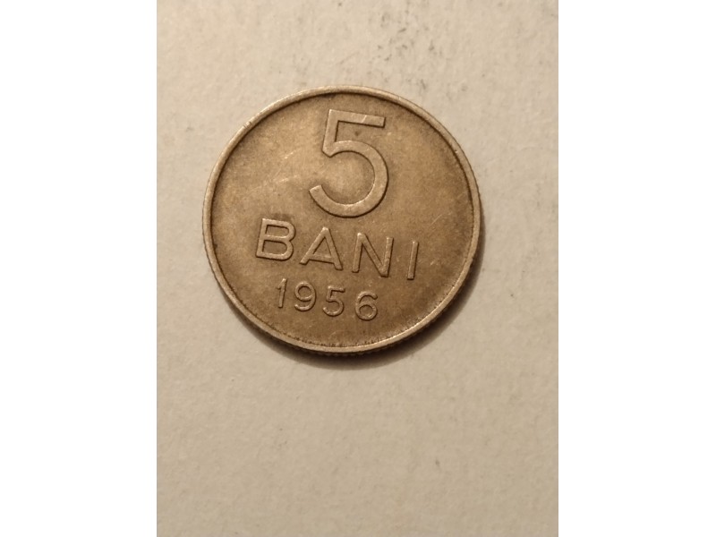 5 bani 1956 rumunija