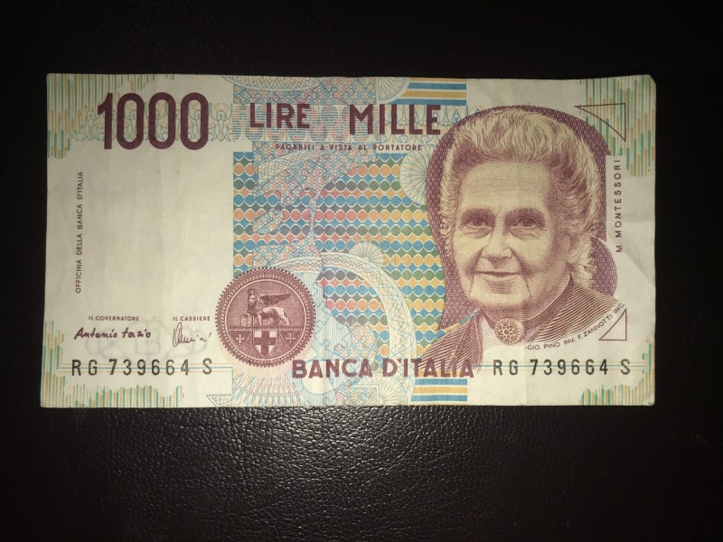 ITALIJA 1000 LIRA.