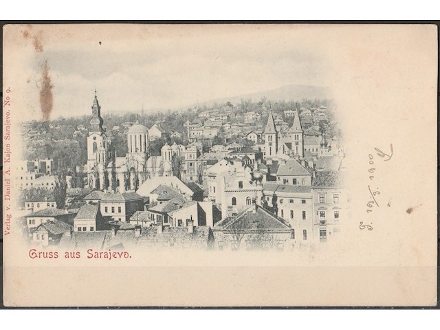 Bosna i Hercegovina - sarajevo / Srpska crkva / 1900