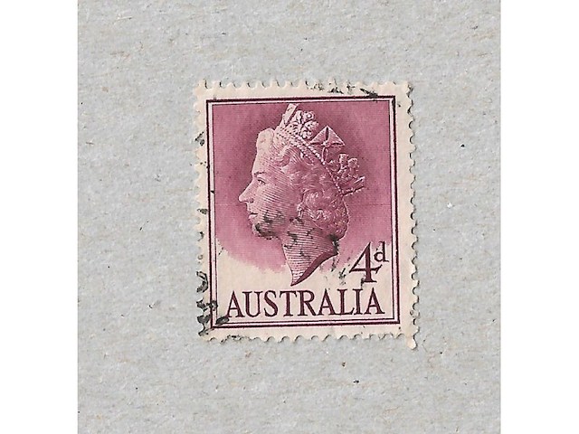 (M) markica 1957 Aust.  4d Lake Queen Elizabeth