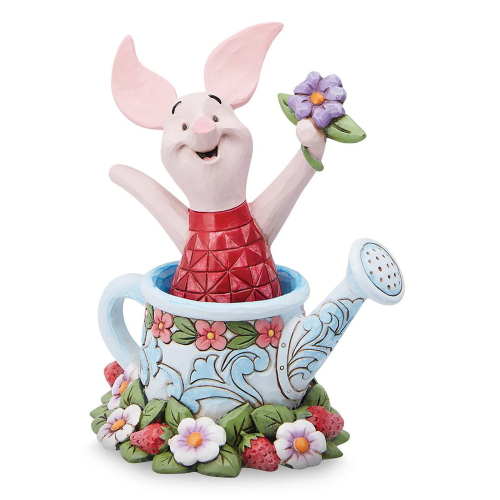 Picked for You (Piglet in Watering Can Figurine)