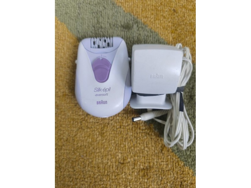 BRAUN EVERSOFT SILK-EPIL sa Braun adapterom 12v 400mA