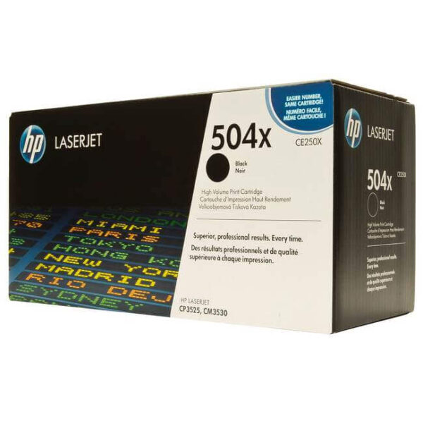 Original toner HP CE250X BK CRNI