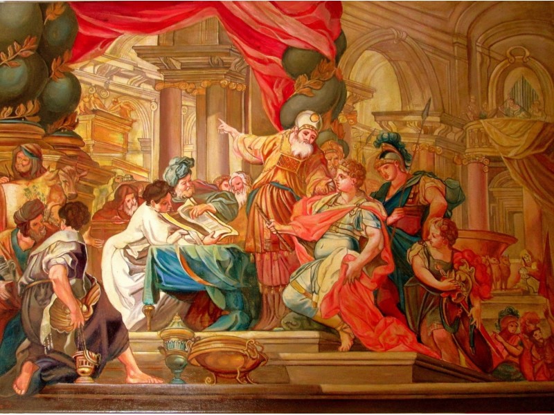 Alexander the Great in the Temple of Jerusalem