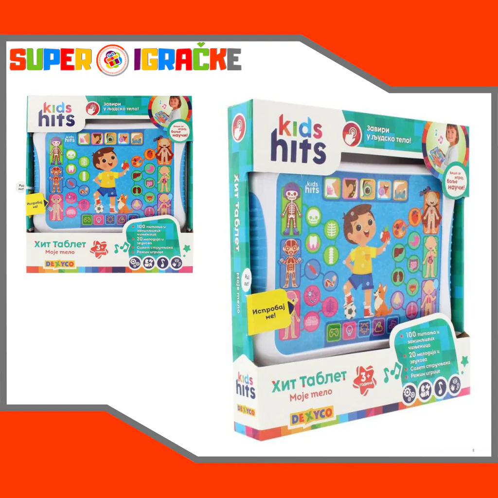 Kids hits tablet - Moje telo