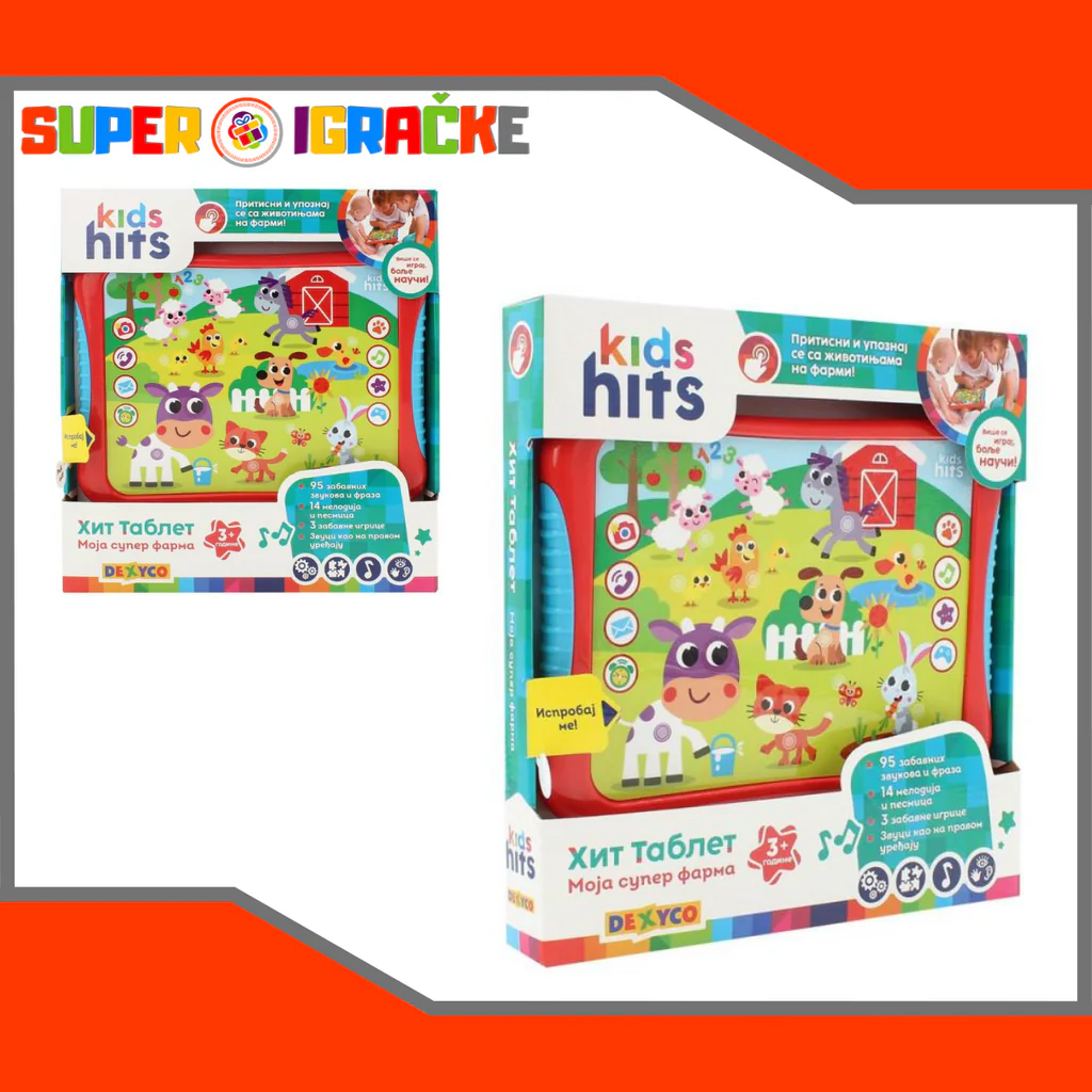 Kids hits tablet - Moja super farma