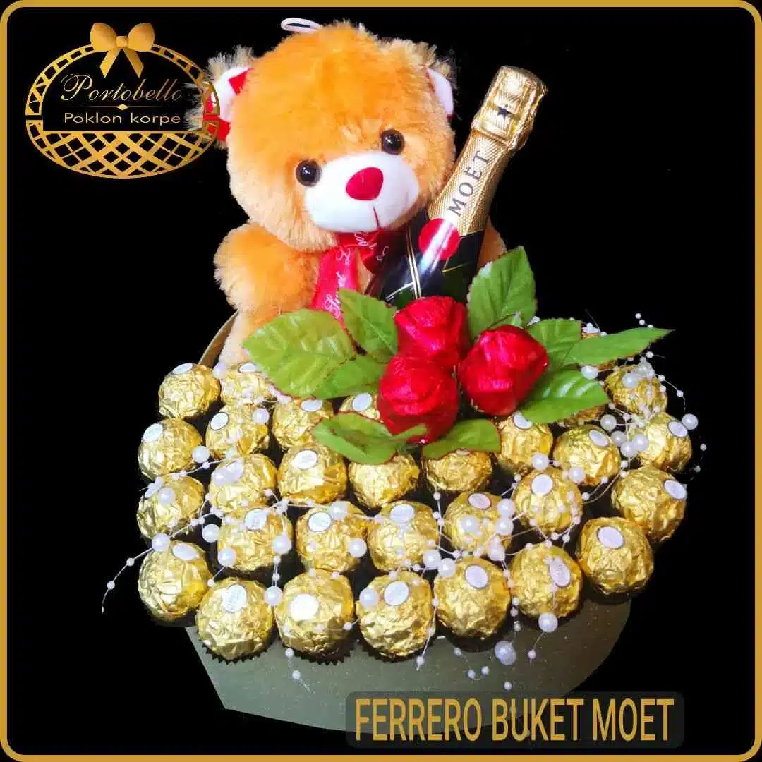 Ferrero buket Moet