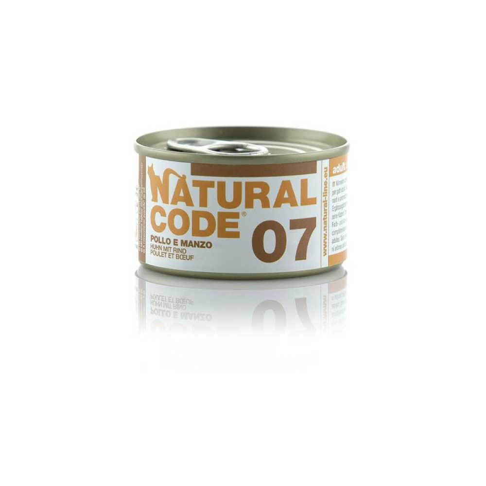 Natural Code Cat konzerva za mačke - Chicken and Beef 85g