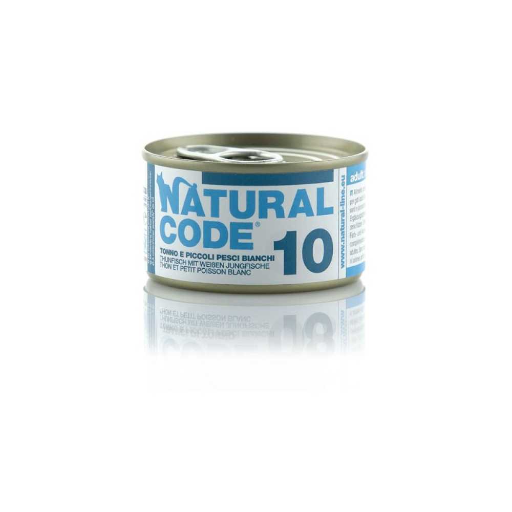 Natural Code Cat konzerva za mačke - Tuna and Small White Fish 85g