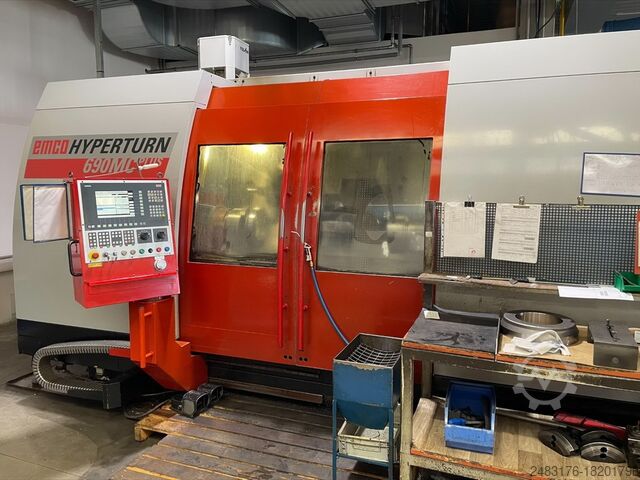 CNC centar za okretanje
EMCO Hyperturn 690MC (TCMY) Plus