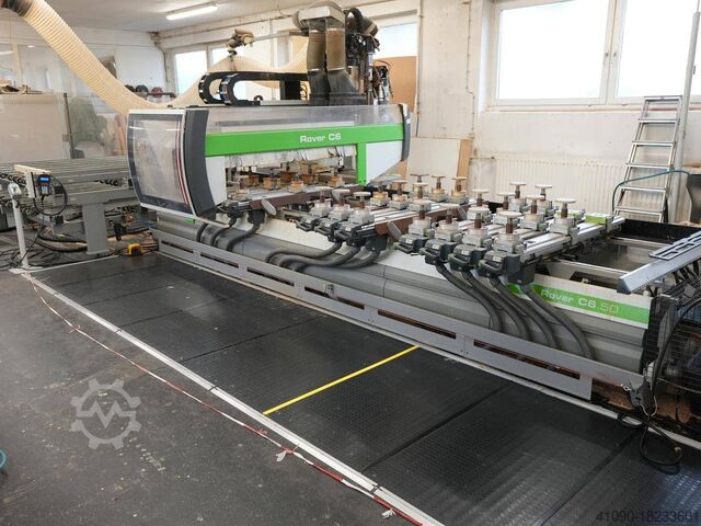 CNC obradni centar za prozor
BIESSE ROVER C WMS 6.50