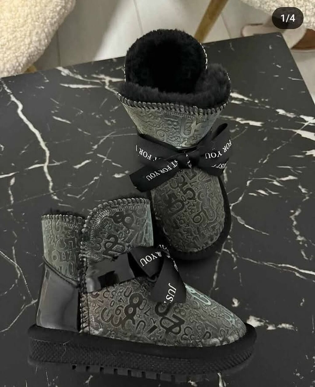 Ugg mini boots model, bоја - grey