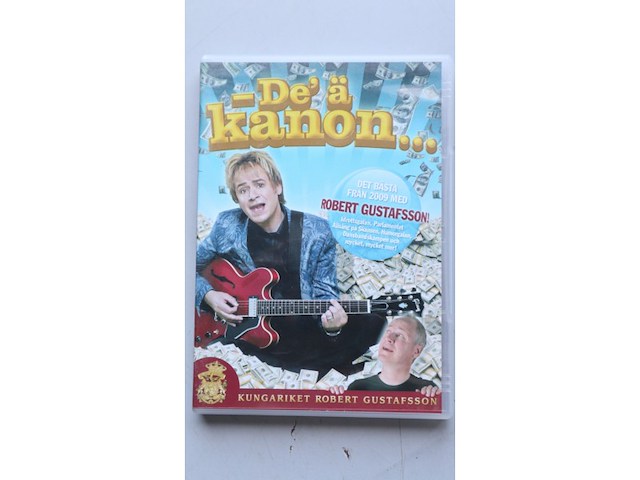 De` ä Kanon - sa  Robert Gustafsson DVD Original