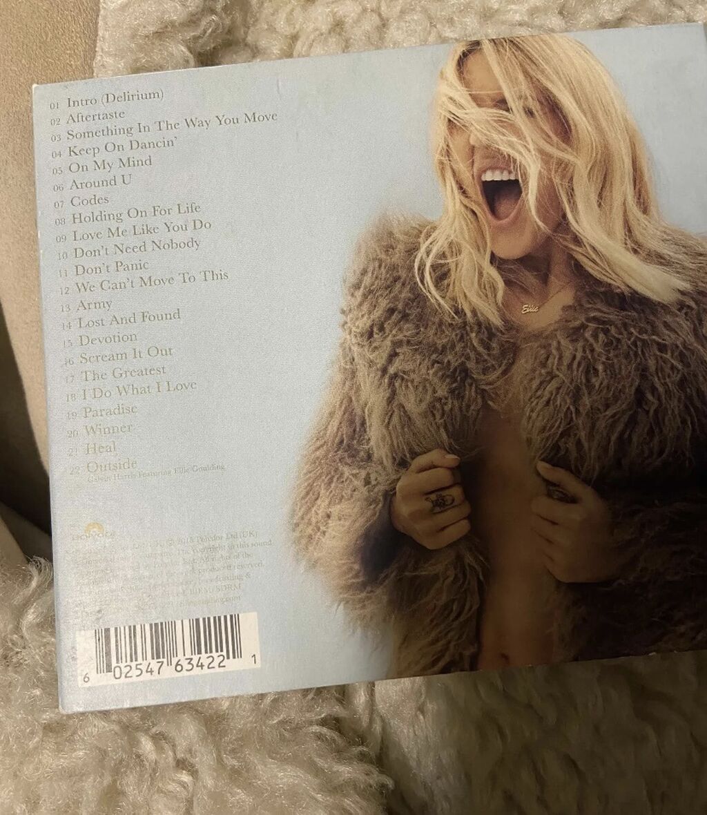 Ellie Goulding Delirium Promotional Poster LE CD Korice nisu u bas