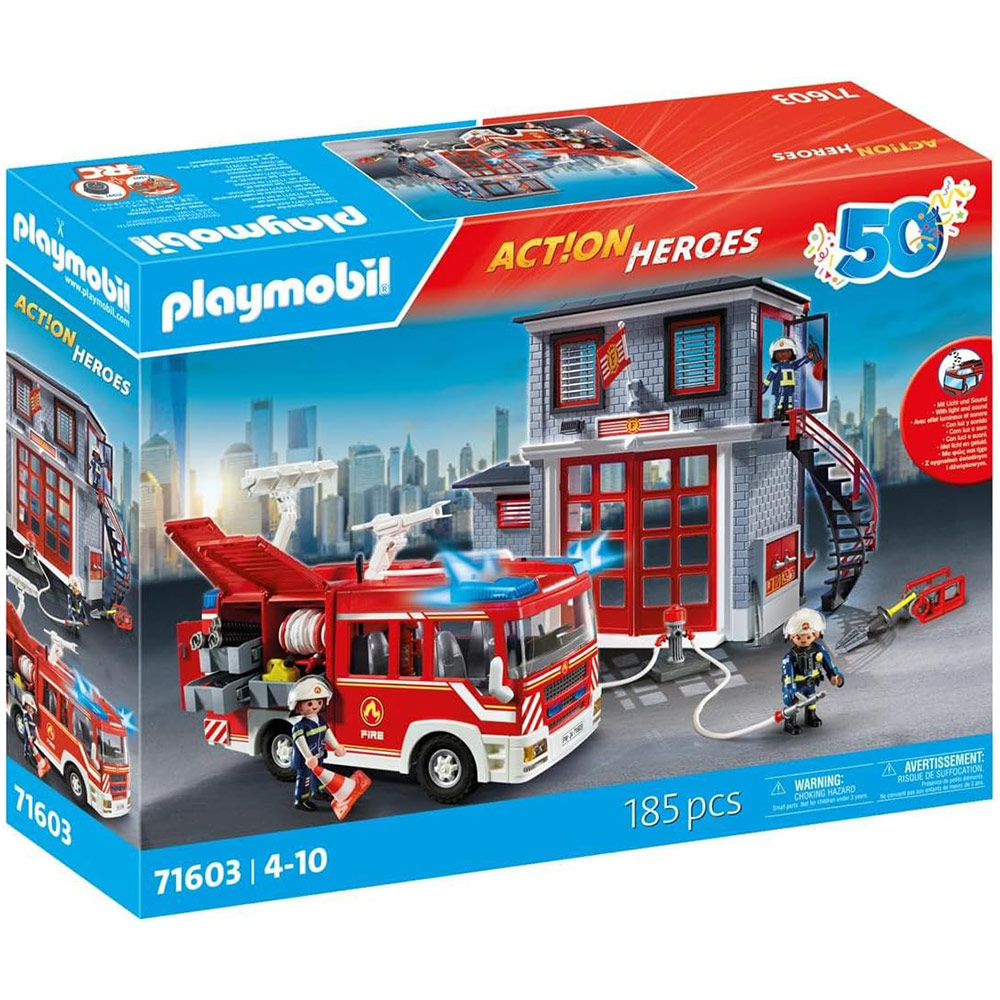 Playmobil Action Heroes Vatrogasna stanica