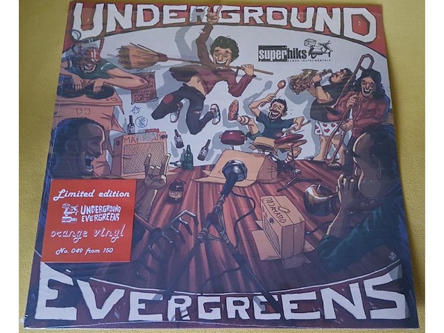 Superhiks - Underground Evergreens / orange vinyl