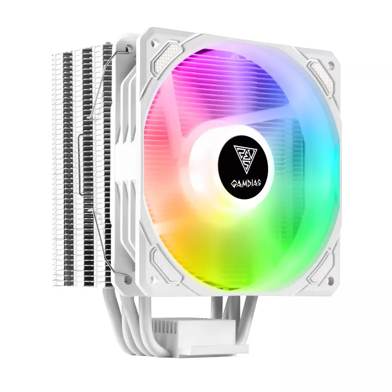 CPU Cooler Gamdias Boreas E1-410WH RGB(1700/2011/1151/1150/1155/1156/1200/AM4/AM3+/AM3/AM2+/AM2)