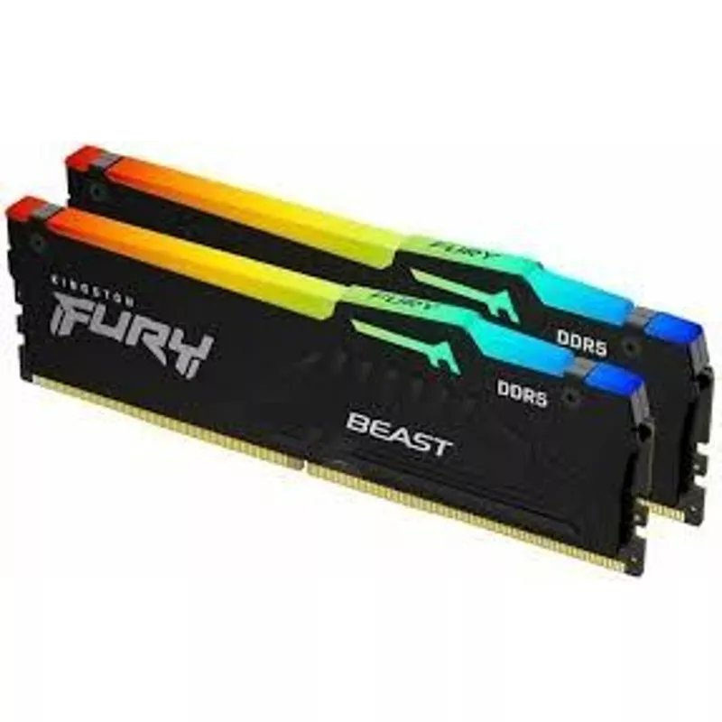 DDR5 32GB (2×16) 6000MHz FURY Beast RGB