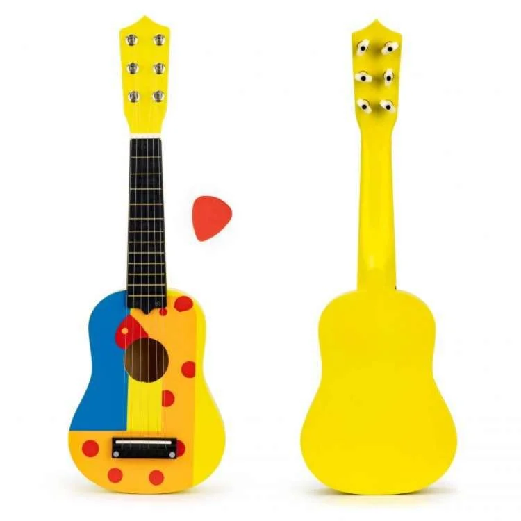 Drvena gitara za decu Cube Yellow
Drvena gitara za decu Cube Yellow