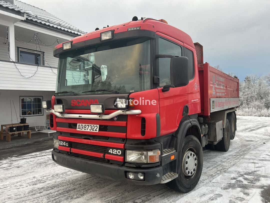 Prodaje se Scania 124G 420 kiper na aukciji