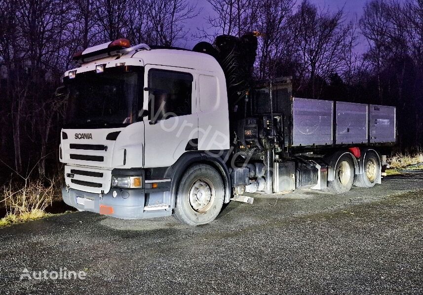 Scania P420 *6x2 *DUMPER / TRACTOR *HIAB 288+JIB *27m *TRAILER kiper