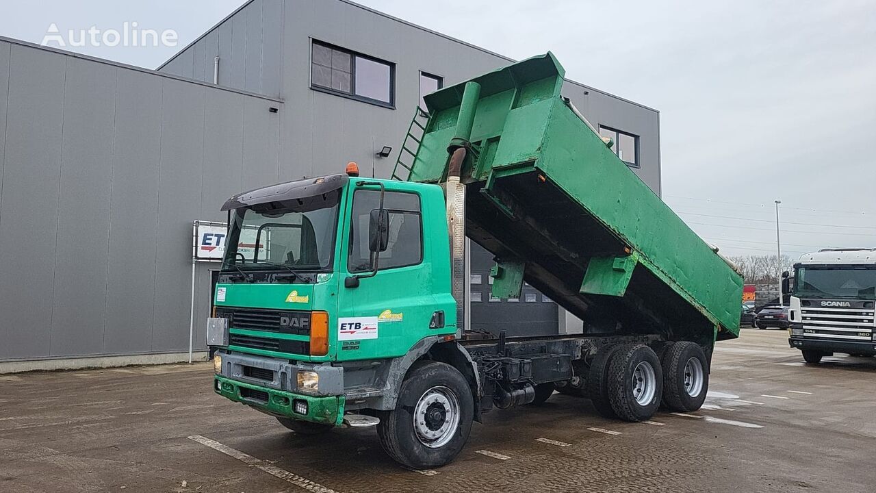 DAF 85 CF 340 (EURO 3 / FULL STEEL SUSPENSION / LAMES / MANUAL GEARB kiper